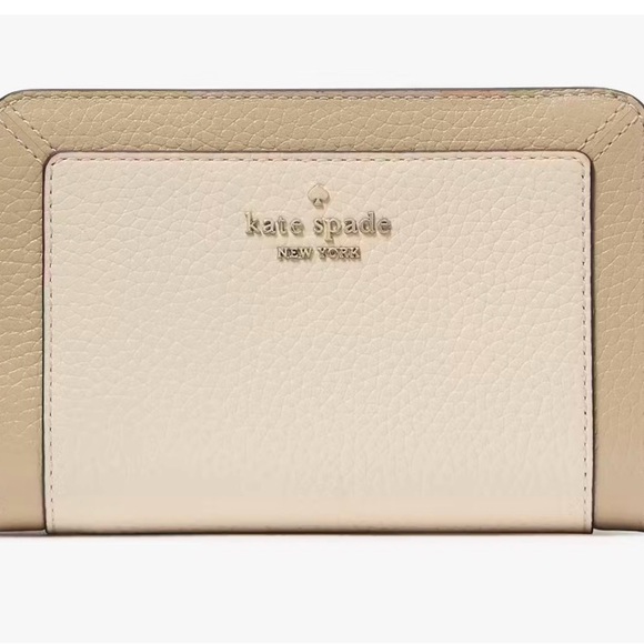 kate spade | Bags | Kate Spade Lena Colorblock Medium Compact Bifold ...